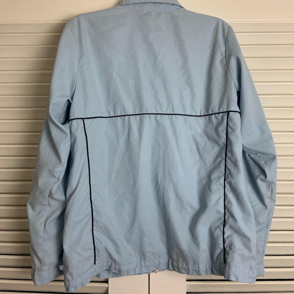 adidas | Jackets & Coats | Adidas Lg Zip Up Sky Blue Track Jacket ...
